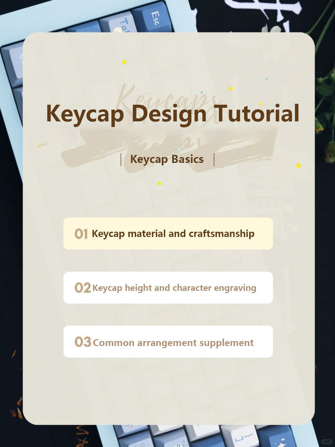Keycap Design Tutorial--Keycap Craftsmanship – DANYAM